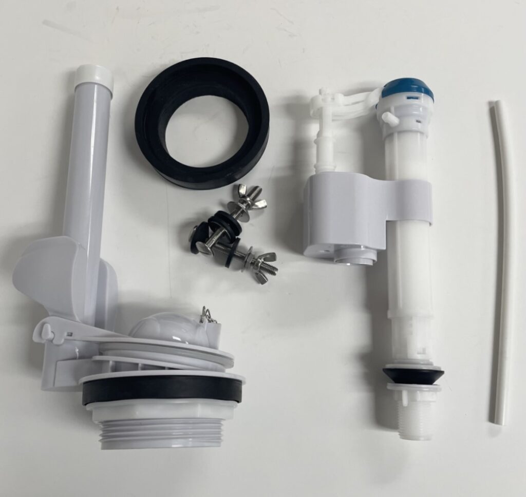 Adjustable Toilet Fill Valve With 3-inch Toilet Flush Valve With ...