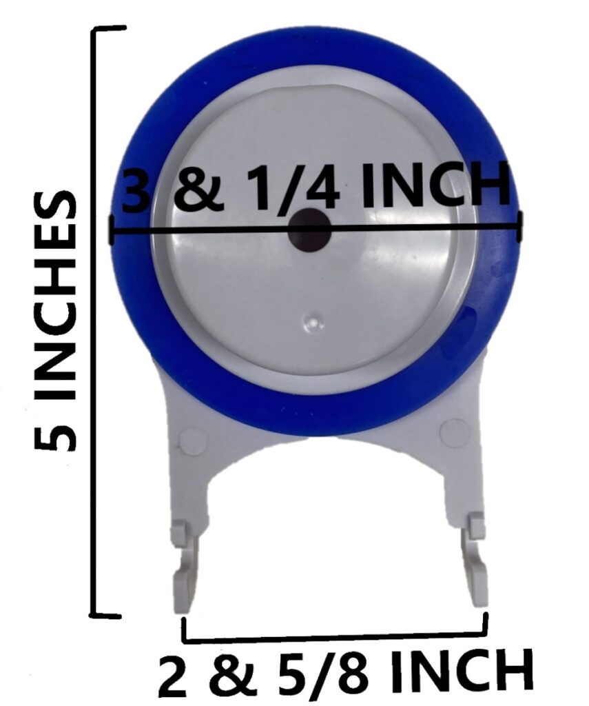Jacuzzi HF04000 Flapper With 2 Extra Seals - NuFlush