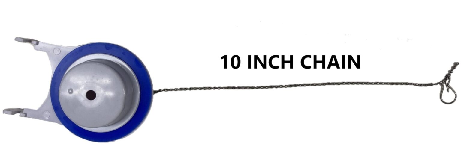 Jacuzzi HF04000 Toilet Flapper Replacement With 2 Extra Silicone Seals ...