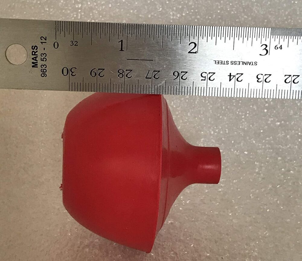 Triple Seal Heavy Duty Rubber Flapper Ball - NuFlush