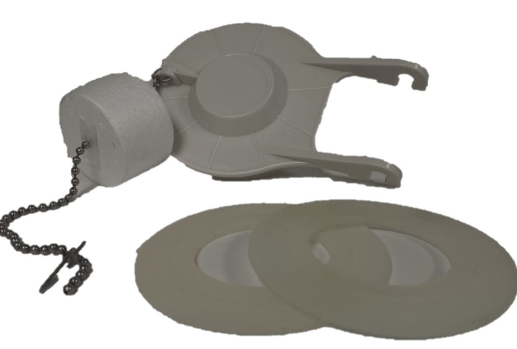 2-inch Flapper With Optional Extra Flapper Seals - NuFlush