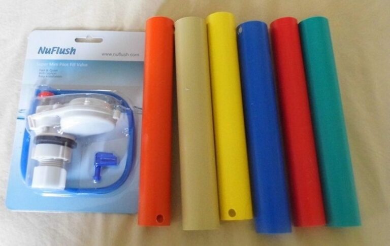 AquaSource Toilet Upgrade Kit With Hi-Speed Toilet Fill Valve And 6 ...