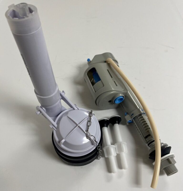 European Style Fill Valve And Flush Valve With Adjustable Overflow Tube ...