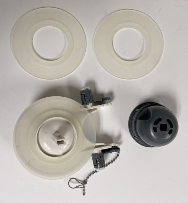 3-inch Adjustable Flapper With Two Extra Replicable Silicone Seals ...