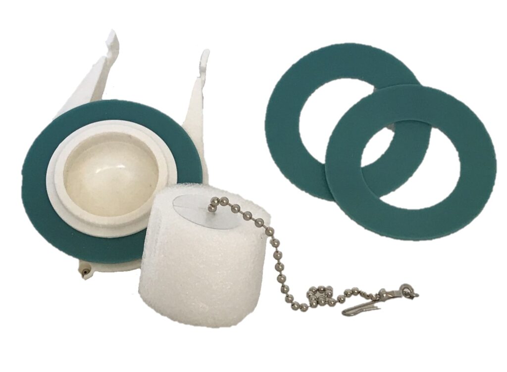 Eljer C04011 Universal 2-Inch Hardbody Toilet Flapper With Replacement ...