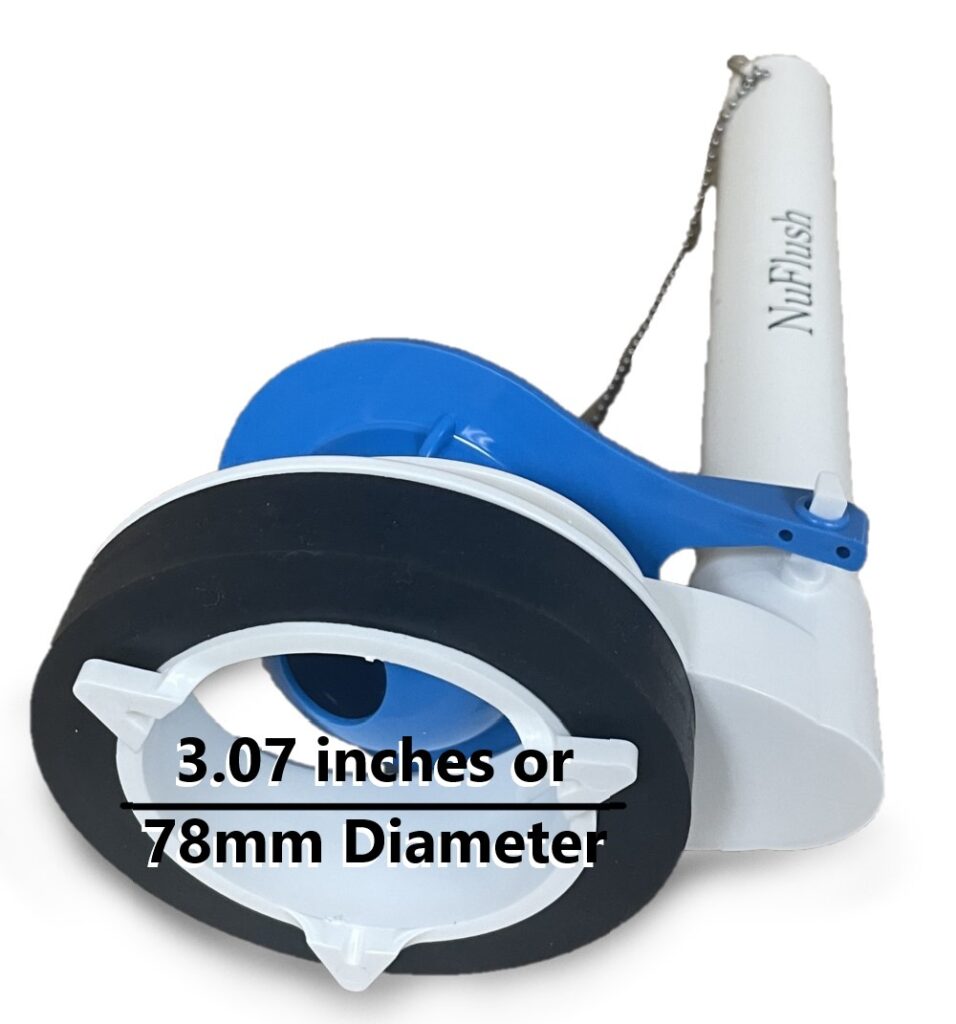 Kohler 1237538 San Souci Flapper Valve Assembly Upgrade By NuFlush - NuFlush