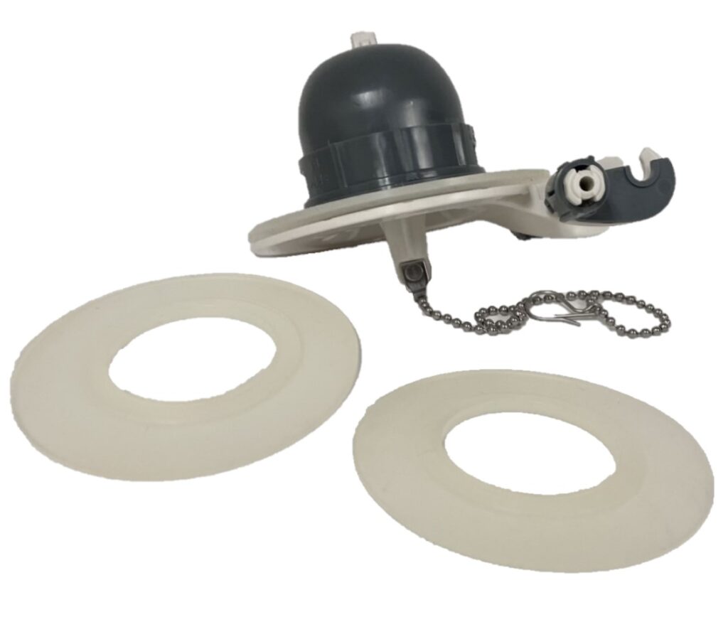3 Inch Flapper With Adjustable Wings And Optional Extra Seals - NuFlush