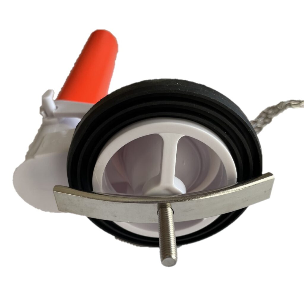 2.5-Inch One Piece Flush Valve With Adjustable Overflow - NuFlush